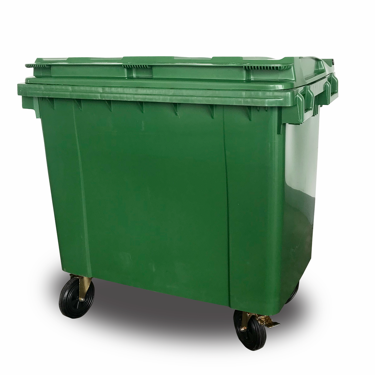 Mobile Garbage Bin 660L HDPE | 4-Wheel Waste Container HDPE | AUSKO ...