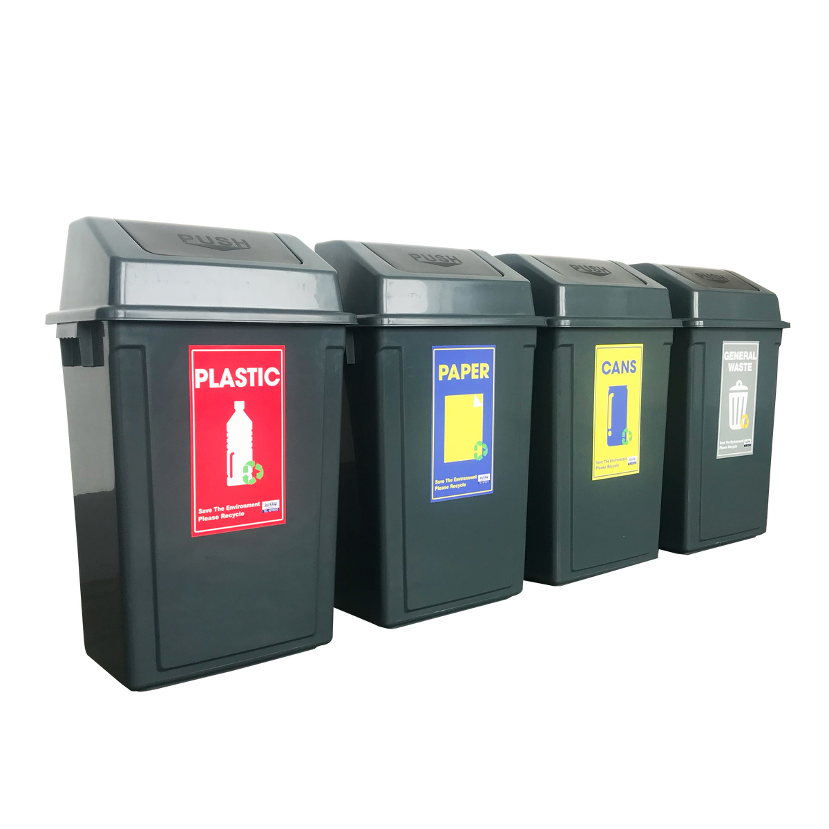 Swing Top Recycling Bin – Ausko Pte Ltd